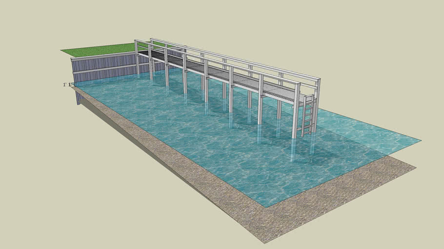 Bulkhead and Stationary Dock | 3D Warehouse