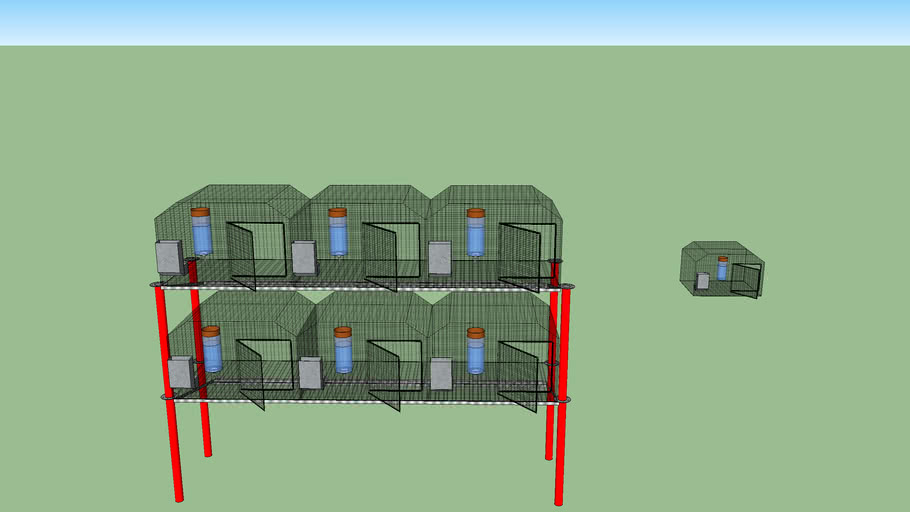 Rabbit Cage | 3D Warehouse