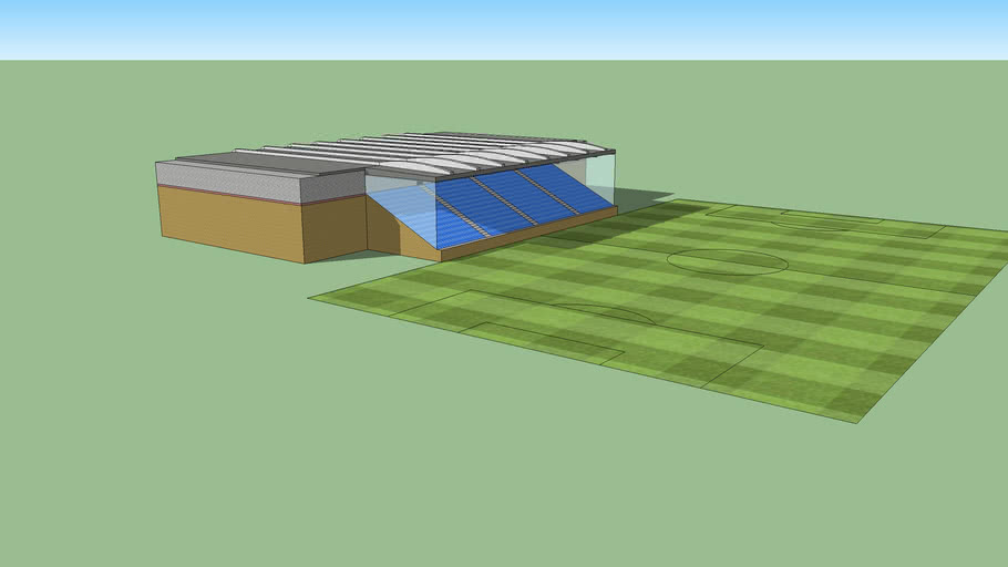 Small stadium stand | 3D Warehouse