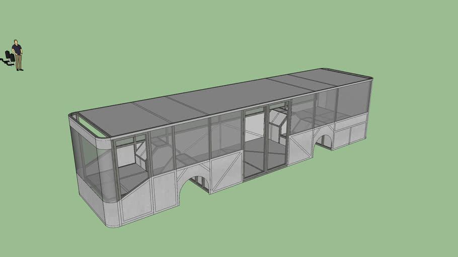 Unfinished Bus Monocoque | 3D Warehouse