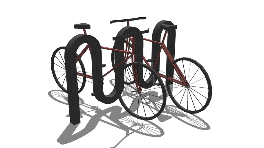 Bike Rack Bikes | 3D Warehouse