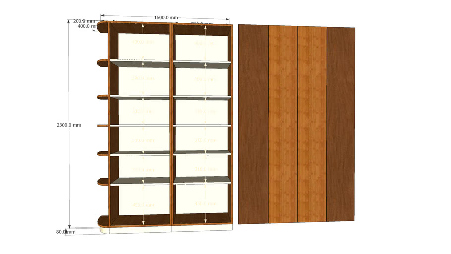 Food Pantry Storage Design | 3D Warehouse