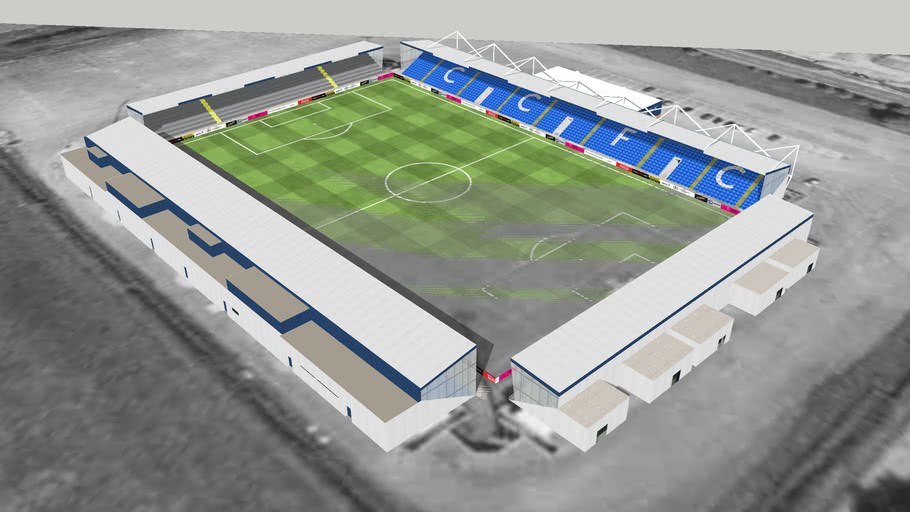 Chester City - Deva Stadium | 3D Warehouse