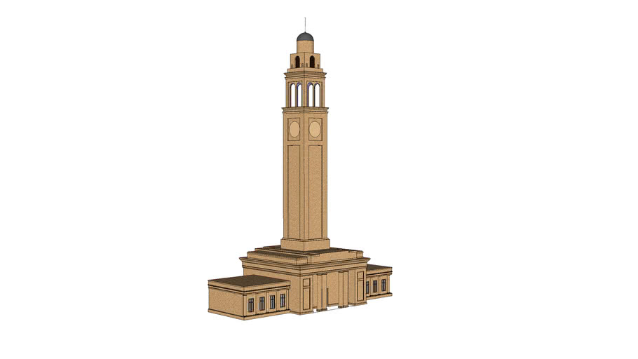 LSU Clock Tower | 3D Warehouse