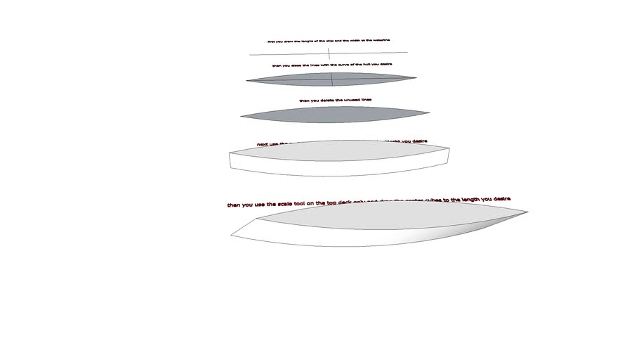 simple hull modeling tutorial | 3D Warehouse