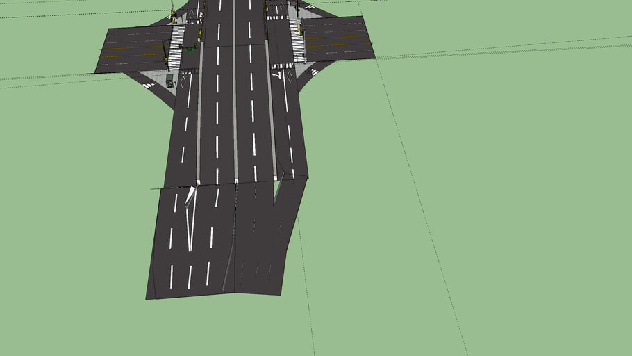 McKenzie Avenue - Highway 1 Interchange | 3D Warehouse