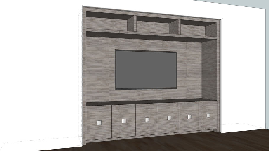 Modern Media Center | 3D Warehouse