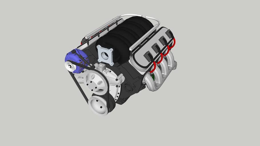 Chevy Ls1 small block | 3D Warehouse