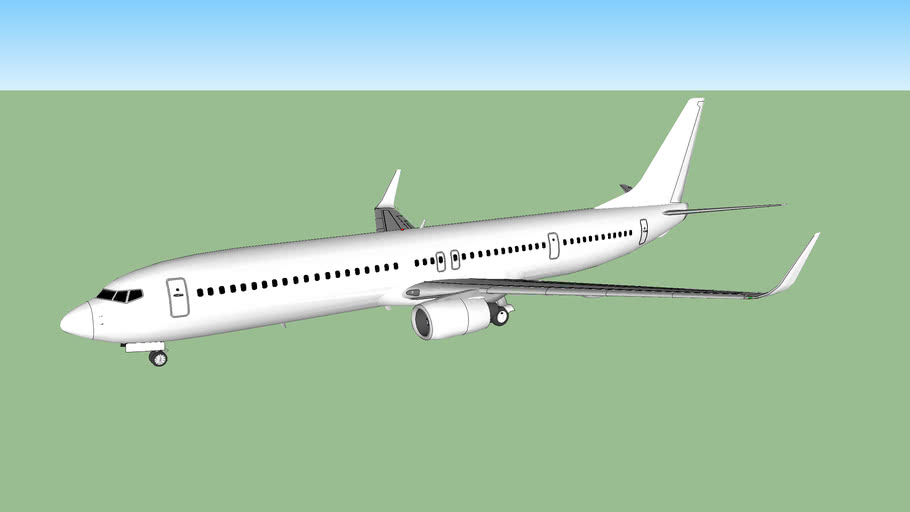 Template - Boeing 737-900ER v.2 | 3D Warehouse
