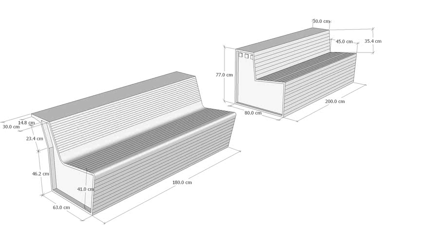 Sound Bench | 3D Warehouse