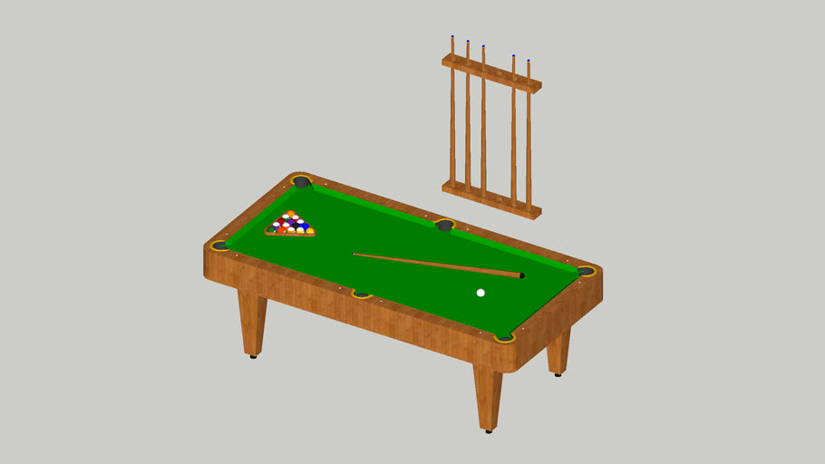 Pool Table | 3D Warehouse