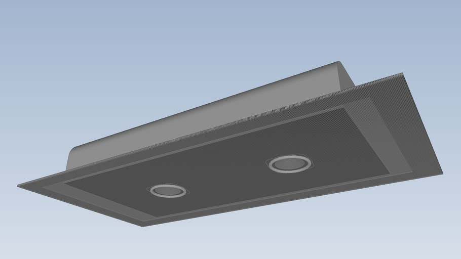 Extron FF120 Flat Field Speaker | 3D Warehouse