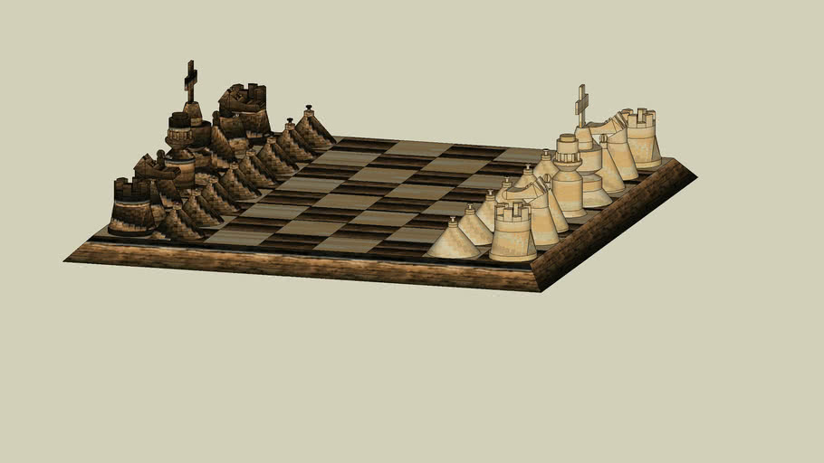 Chess Table | 3D Warehouse