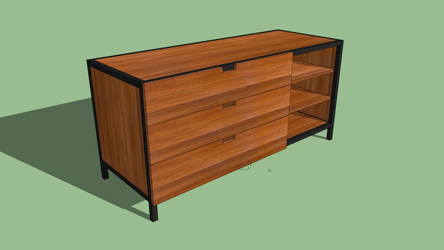 simple buffet table | 3D Warehouse