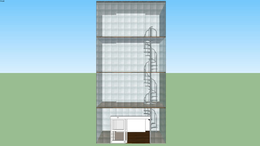 4 Story building | 3D Warehouse