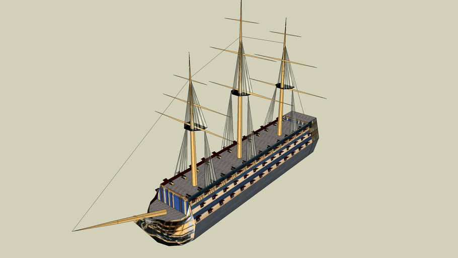HMS Victory (update 262kb) | 3D Warehouse