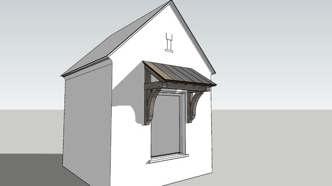 Farmhouse Window Overhang | 3D Warehouse