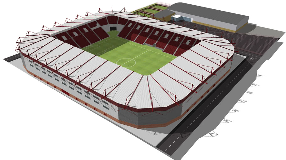 Roseburn Stadium & Dalkeith Sports Center | 3D Warehouse