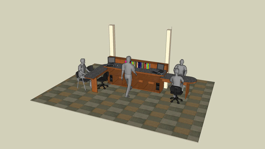 Sales Counter | 3D Warehouse