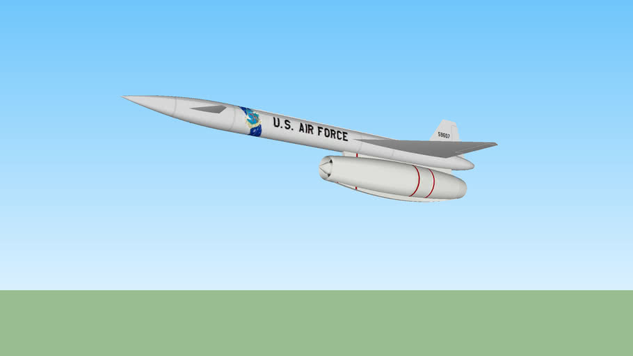 AGM-28 Hound Dog Cruise missile | 3D Warehouse
