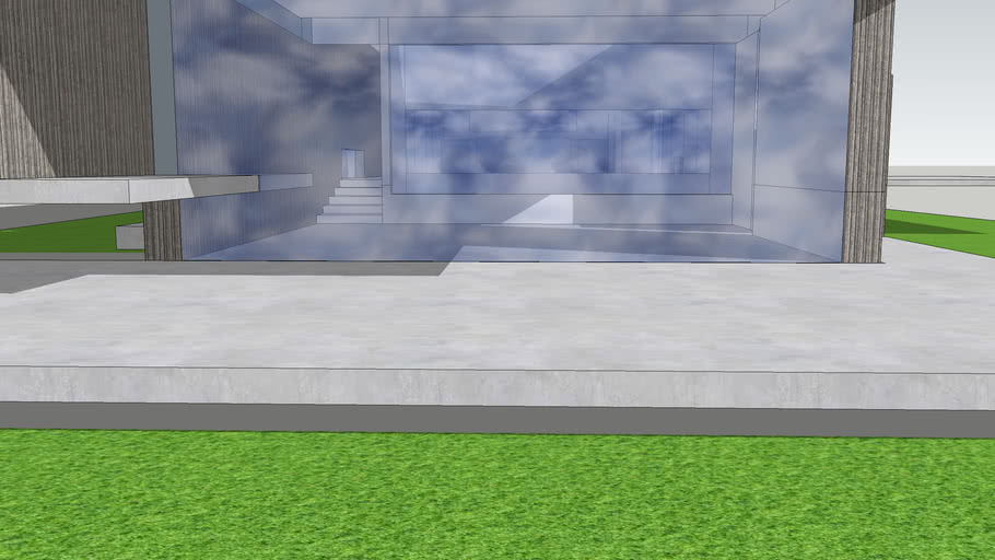 casa concrete incl plot | 3D Warehouse