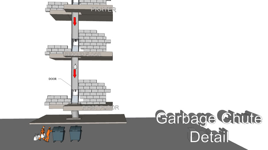 garbage chute - MOHAMED OSMAN - MAIDAT | 3D Warehouse