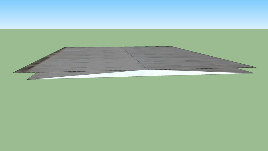 Building With Triangle Roof | 3D Warehouse