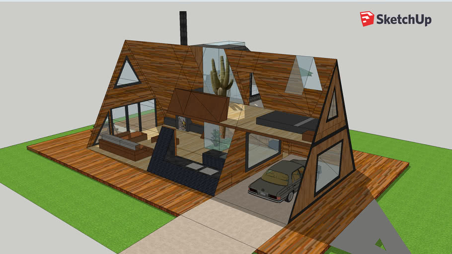 Dream forest cabin | 3D Warehouse