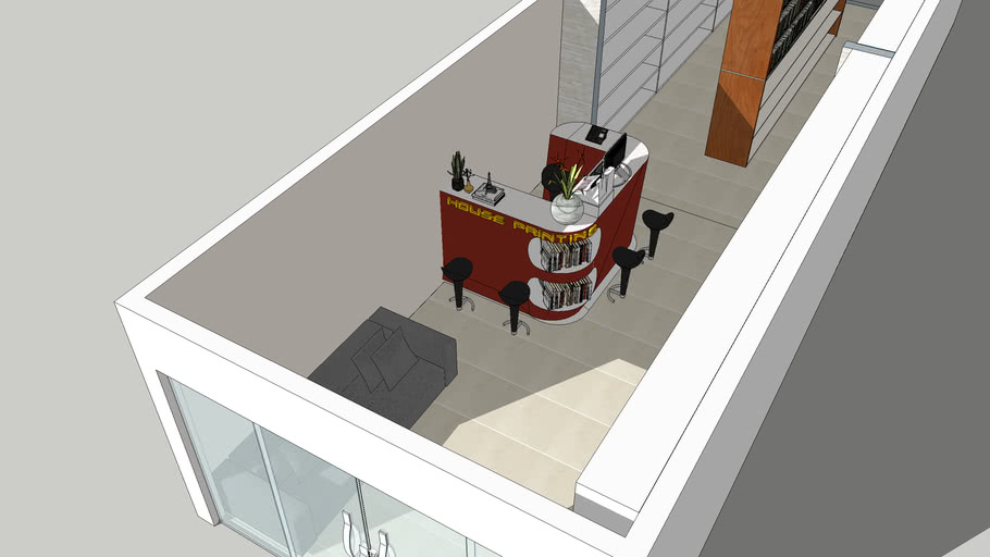 Cashier Room Sell khmer | 3D Warehouse