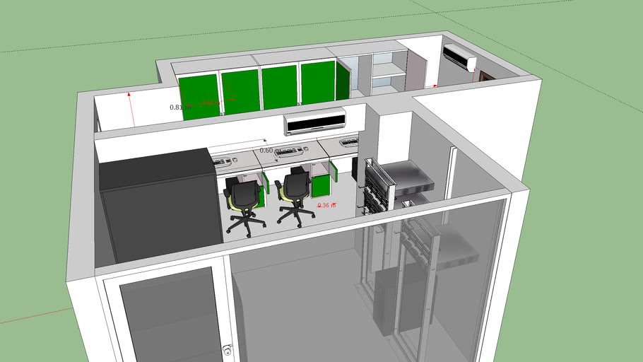 IT Server Room | 3D Warehouse