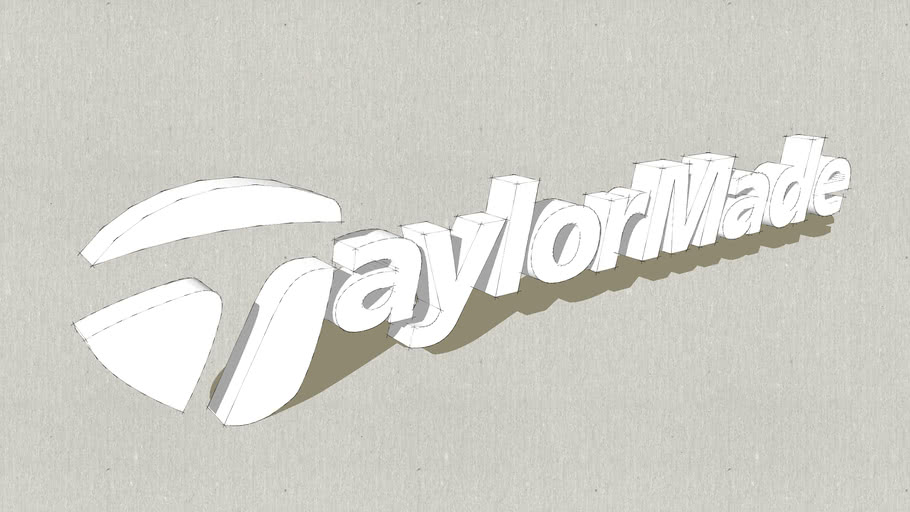 TaylorMade Logo | 3D Warehouse