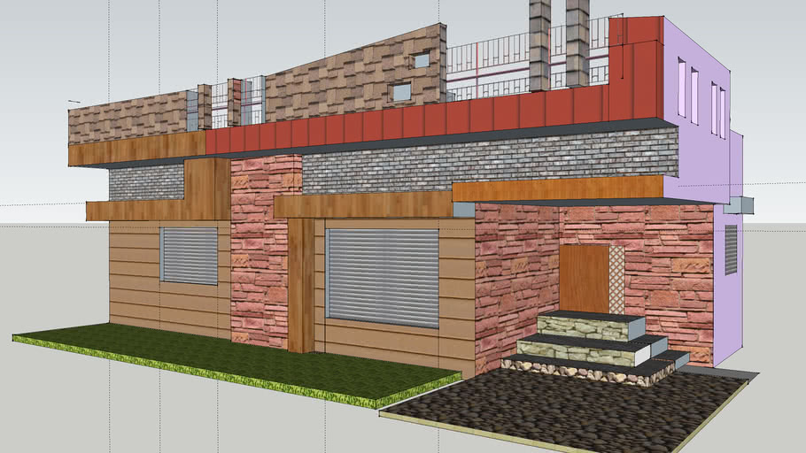 house elevation | 3D Warehouse