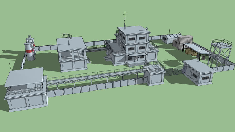 Security Compound | 3D Warehouse
