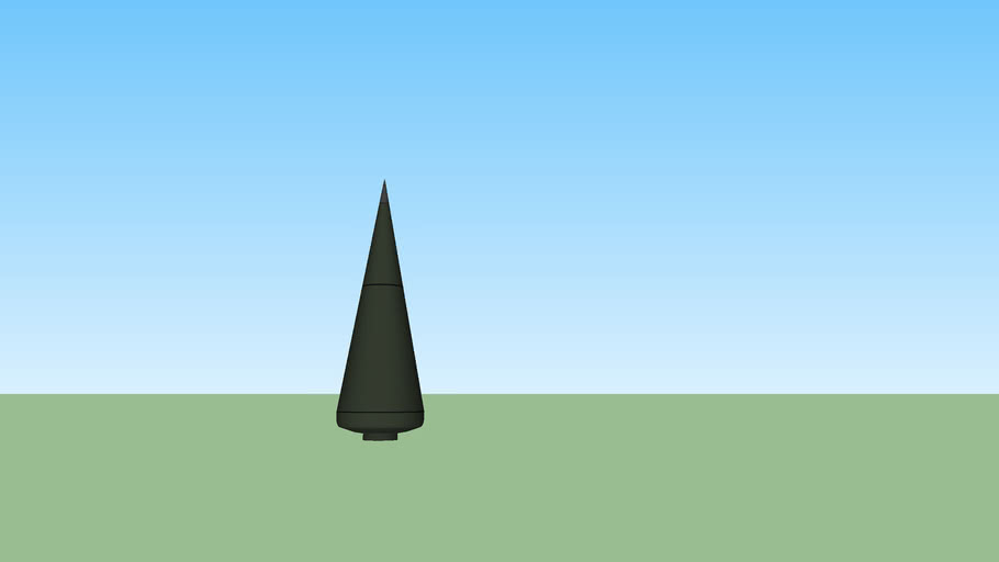 ICBM MIRV (Warhead) Reentry Vehicle | 3D Warehouse