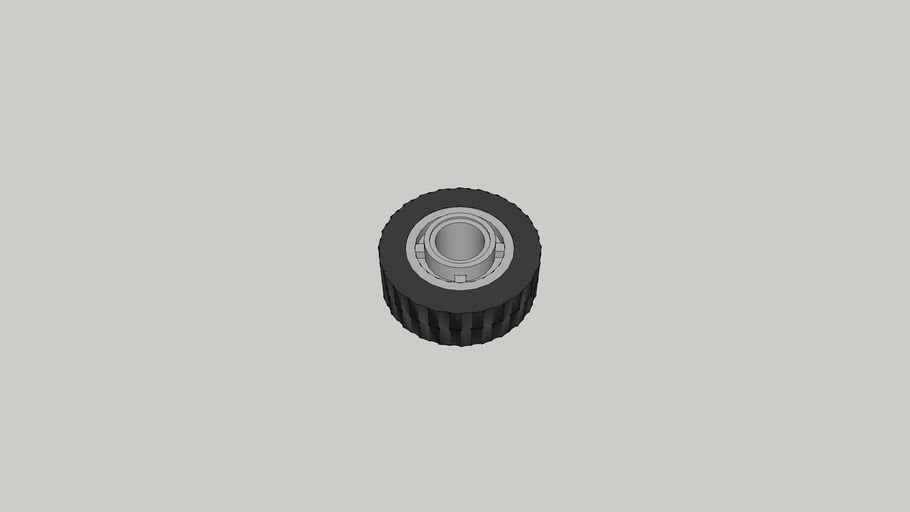 Small lego wheel | 3D Warehouse