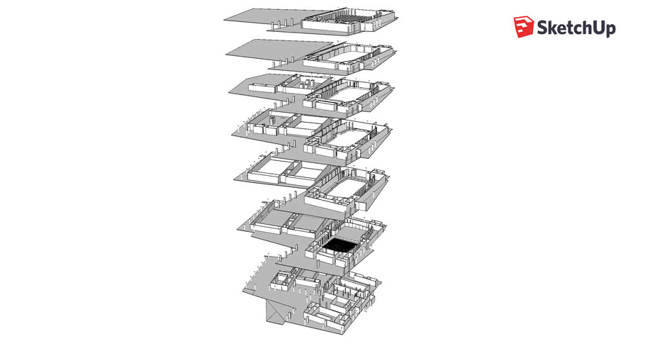 exploded sketchup | 3D Warehouse