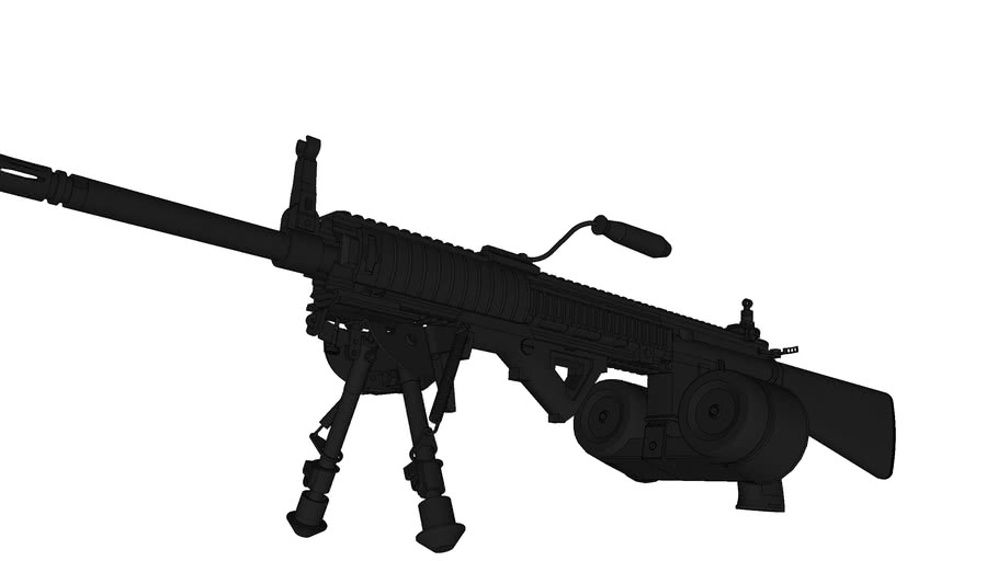 m27 mod 16 iar | 3D Warehouse