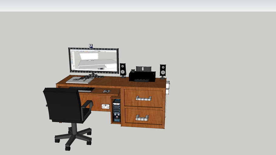 computer,pc | 3D Warehouse