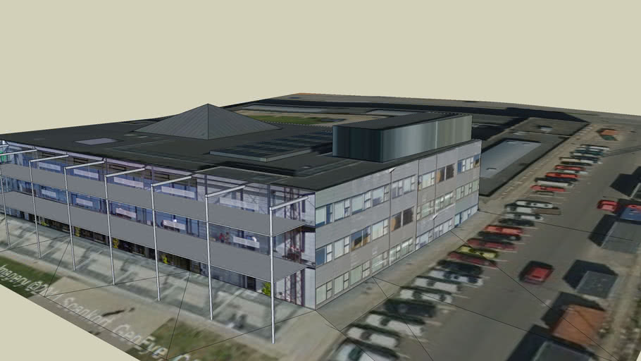 Aarhus Tech Aarhus Dollerupvej 2 - Syd | 3D Warehouse