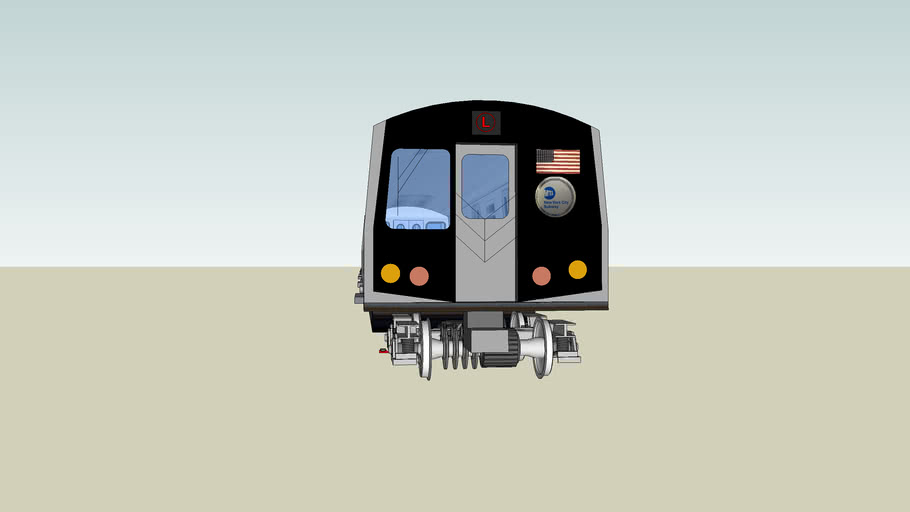 R160A/R160B/R160C L Train (MTA New York City Subway) | 3D Warehouse