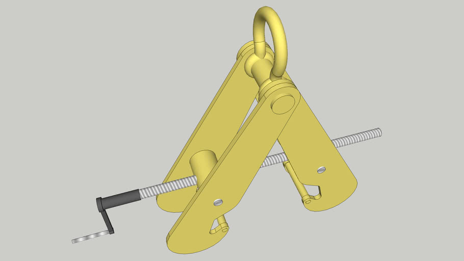 Girder Gravity Clamp | 3D Warehouse