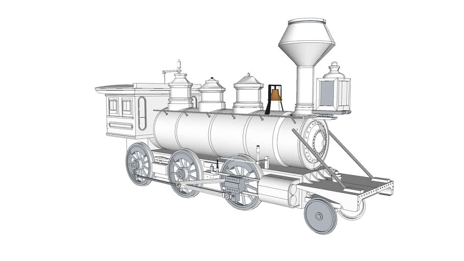 steam train | 3D Warehouse