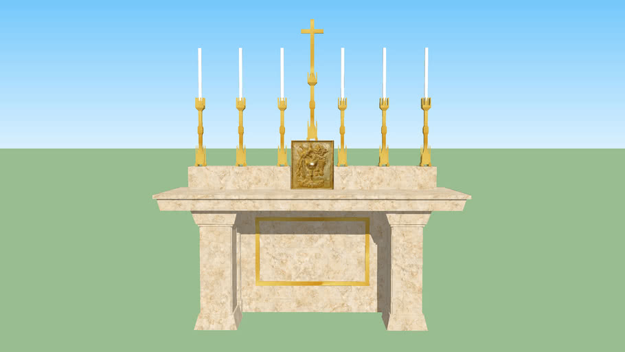 Side altar | 3D Warehouse