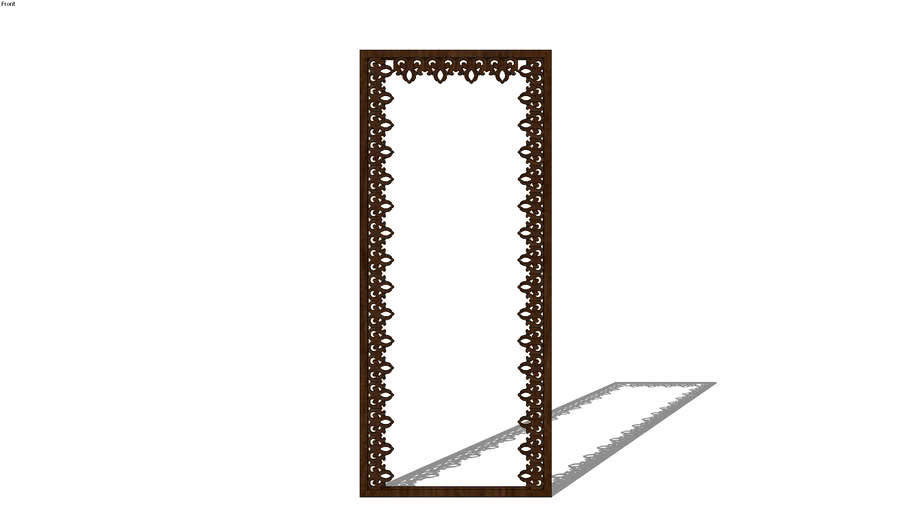 POOJA ROOM FRAME+DOOR FRAME+TRADITIONAL+TEMPLE | 3D Warehouse