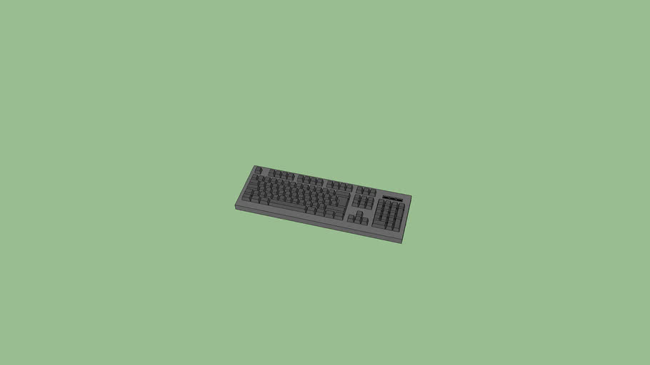 keyboard | 3D Warehouse