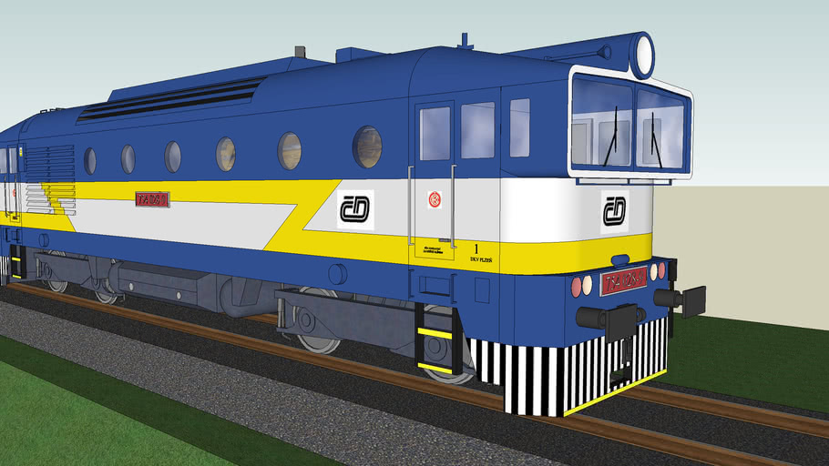 'Goggles' Class 754 best locomotive blue | 3D Warehouse