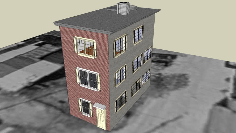 3 Story Building | 3D Warehouse