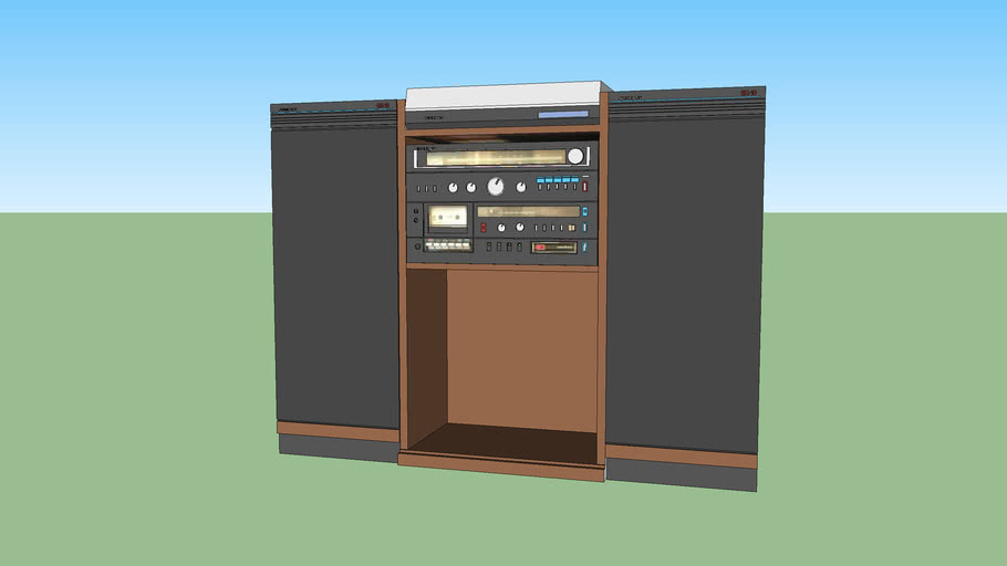 Soundesign 5958 stereo system | 3D Warehouse