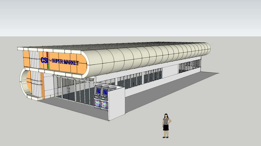 SUPER MARKET MINI | 3D Warehouse