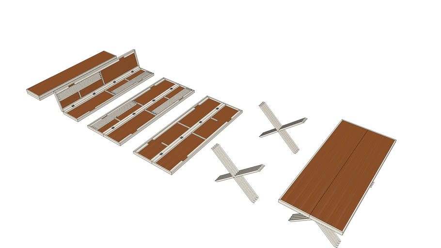 Foldable Table | 3D Warehouse